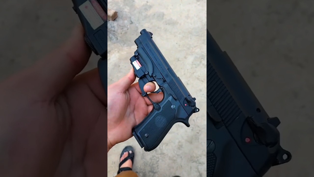 bretta FS 92 #9mm #pistol #1911 #gun #30bore #bullet #elvishyadav # ...