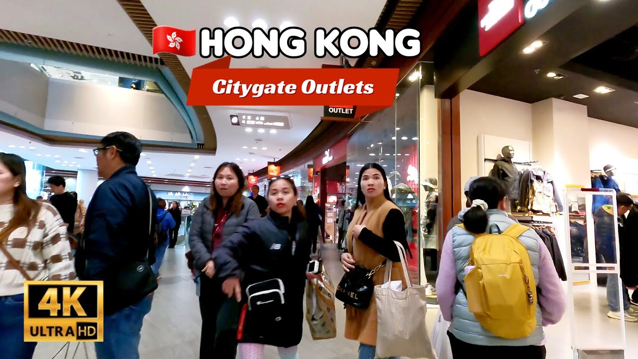 🇭🇰 Citygate Outlets Tung Chung Hong Kong walking tour 2025 [ 4k ] - YouTube