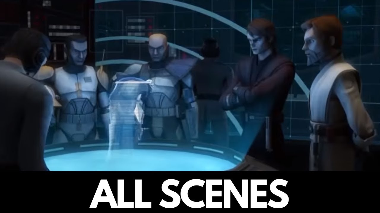All Captain Rex scenes in The Clone Wars season 5, episode 10 (Secret ...
