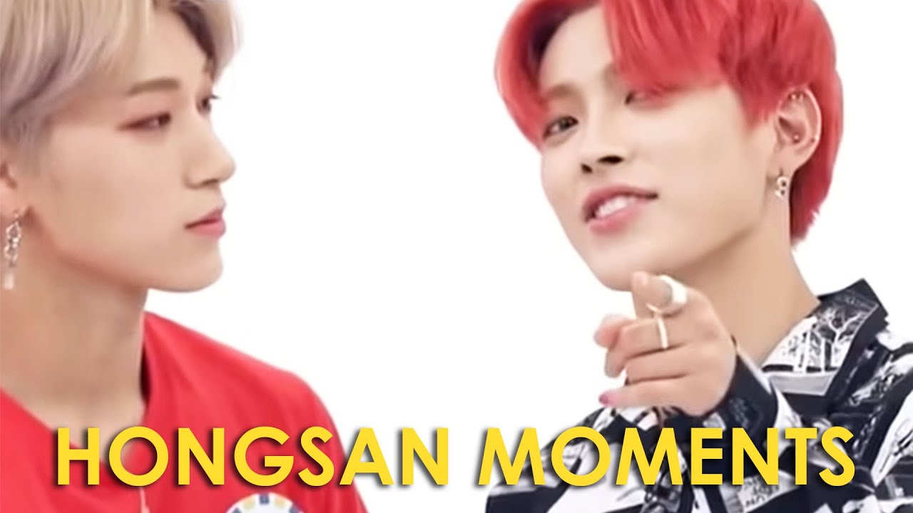 [Hongjoong x San] HONGSAN 홍산 Moments [Weekly Idol Edition] - YouTube