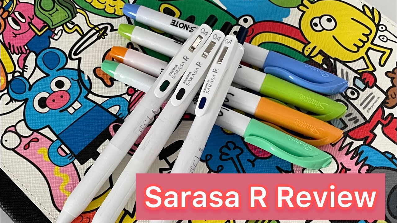 Zebra Sarasa R 4mm Pen Review 2023 - YouTube