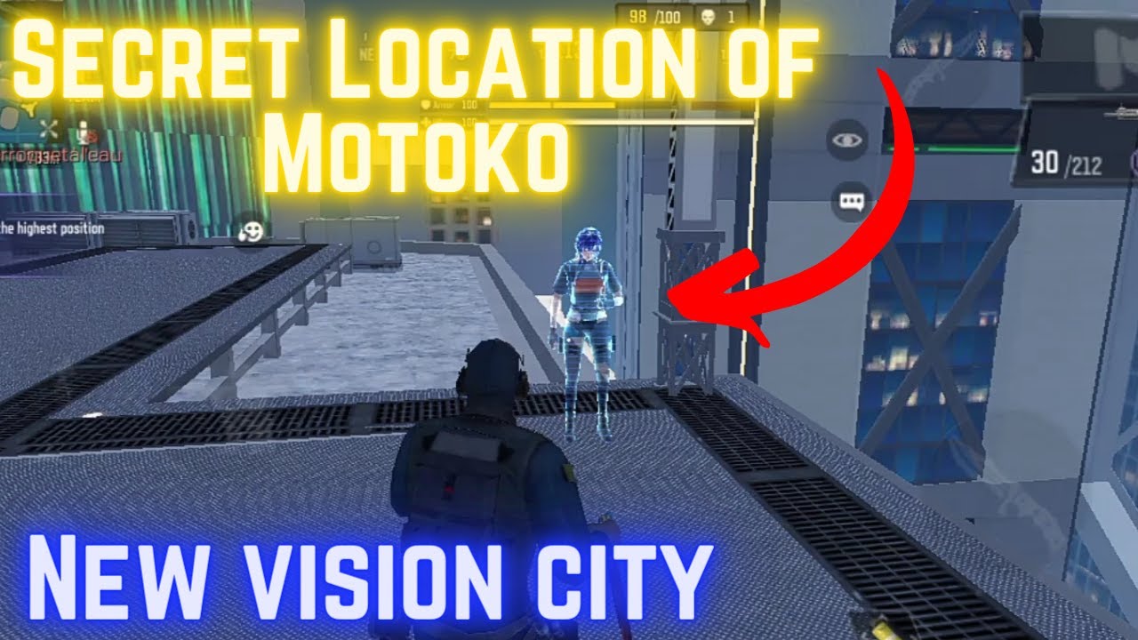Secret Location of Motoko find in New Vision City with Aswam Action ...