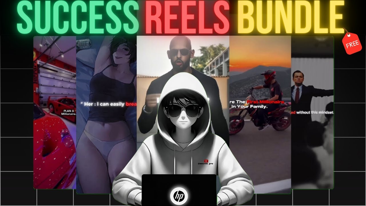 Motivation & Luxury Lifestyle Reels Pack 🚀 | Your FREE Creator Bundle ...