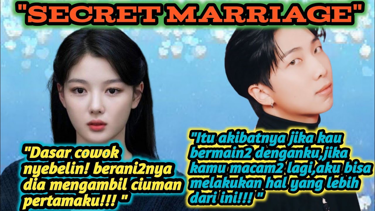 FF BTS Kim Namjoon Imagine "Secret marriage" sub indo eps.3 - YouTube