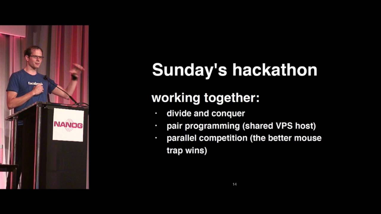 NANOG 67 Hackathon Wrap up - YouTube