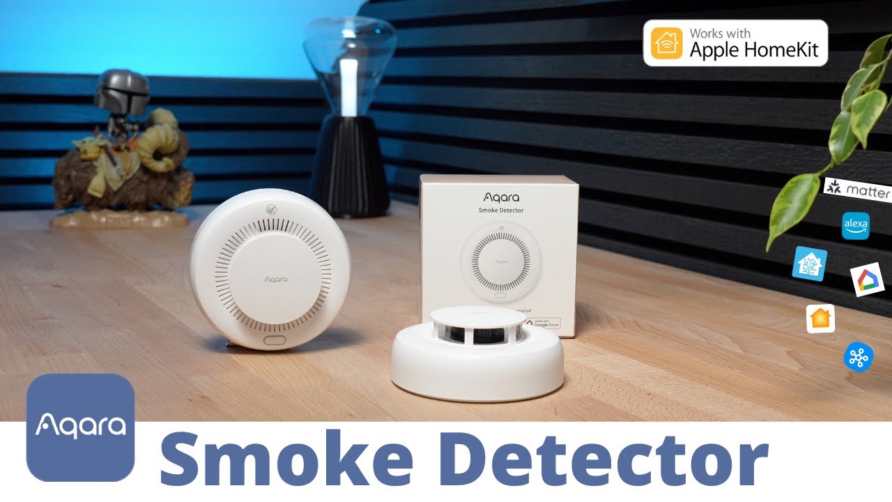 Aqara Rauchmelder mit HomeKit und Matter - YouTube