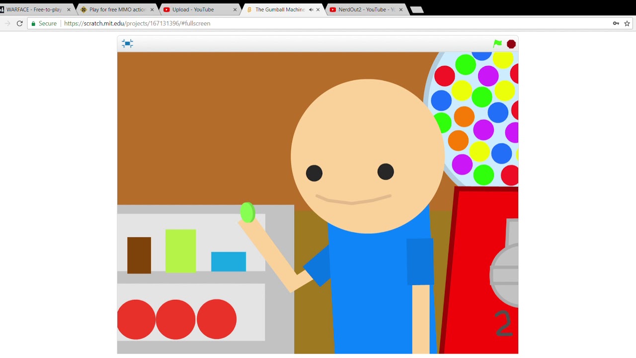 The Gumball Machine on Scratch - YouTube
