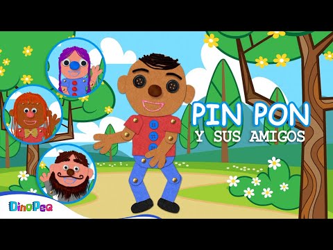 PIN PON y sus amigos | Natelier 🎨 | DinoPeq 🦖 #pinpon # ...