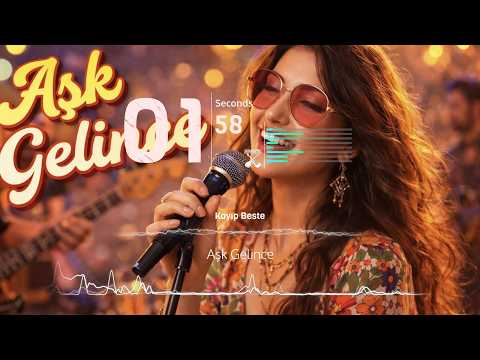 Aşk Gelince – Retro 70’ler Anadolu Pop | Kadın Vokal | Enerjik Aşk Şarkısı