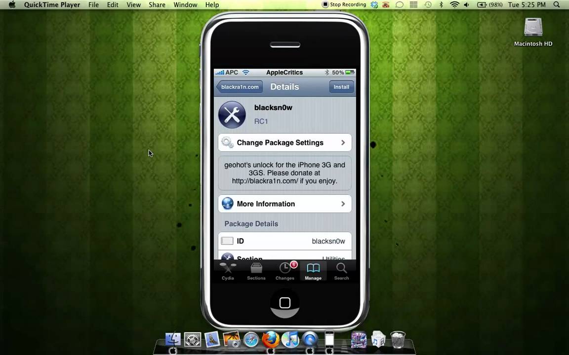 How To: Unlock iPhone 3G & 3GS on 3.1.2 Firmware Using BlackSn0w From ...