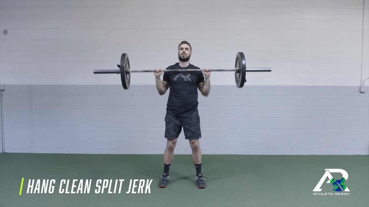 Hang Clean Split Jerk - YouTube