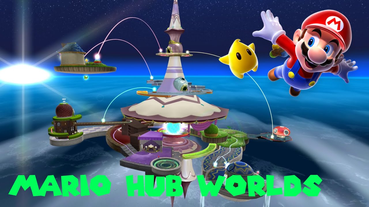 Evolution of Hub Worlds in 3D Mario Games (50 Subscribers Special ...