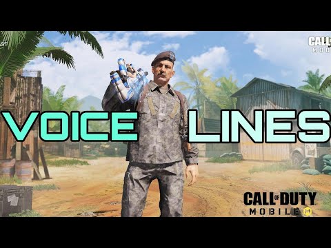 GENERAL SHEPHERD VOICE LINES #1 CODM #codm #codmvoicelines #codmobile ...