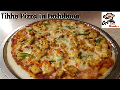 Chicken Tikka Pizza Recipe - How To Make Chicken Tikka Pizza at Home ...
