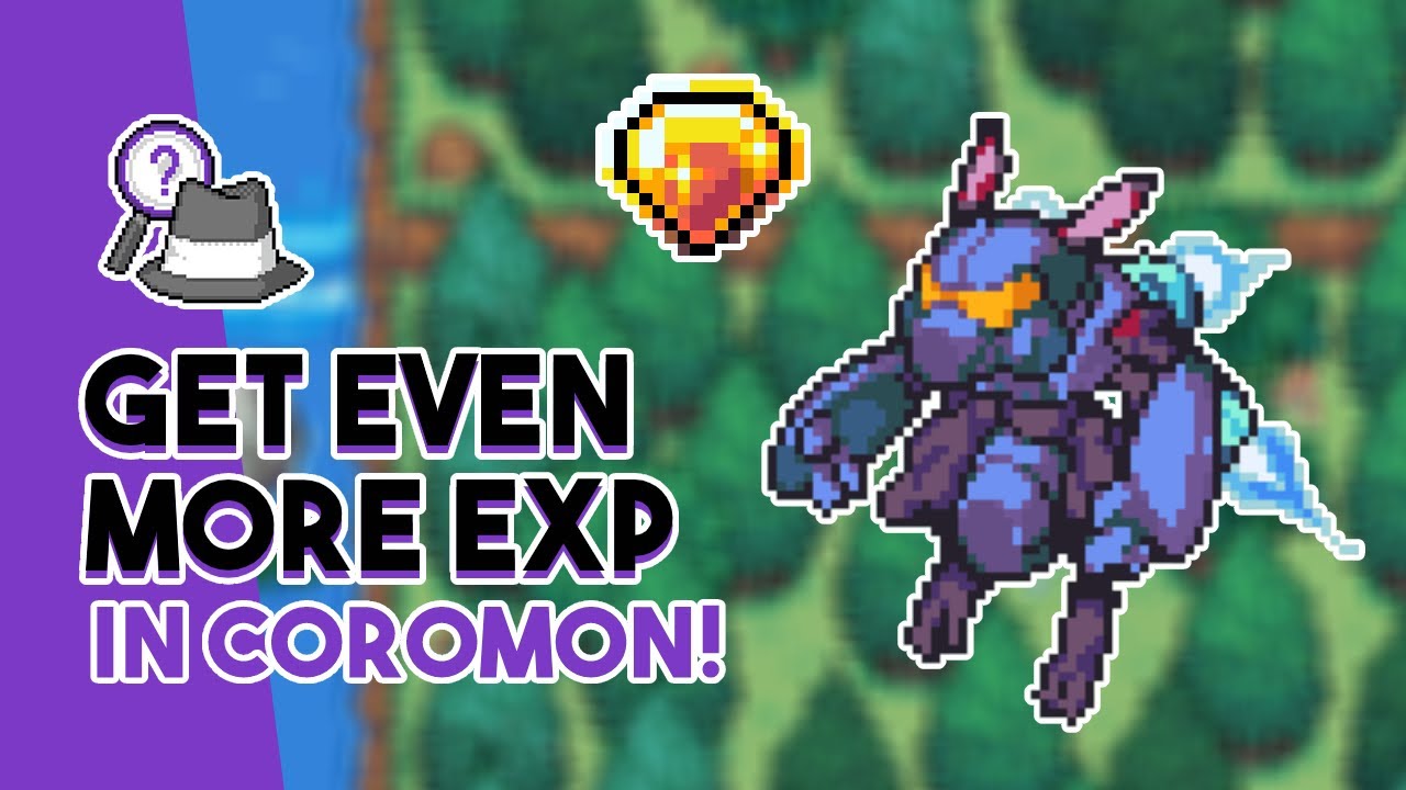 How To Get EVEN MORE EXP In Coromon! | 3 Smart Gem Locations! - YouTube