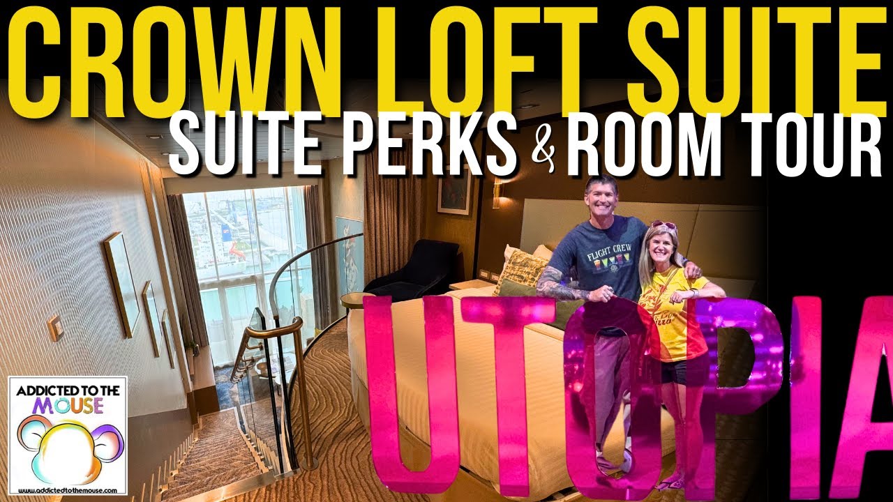 CROWN LOFT SUITE Room Tour and All the Suite Perks | Royal Caribbean ...