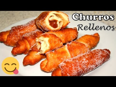 CHURROS PERUANOS RELLENOS | Estilo San Francisco 😋 - YouTube