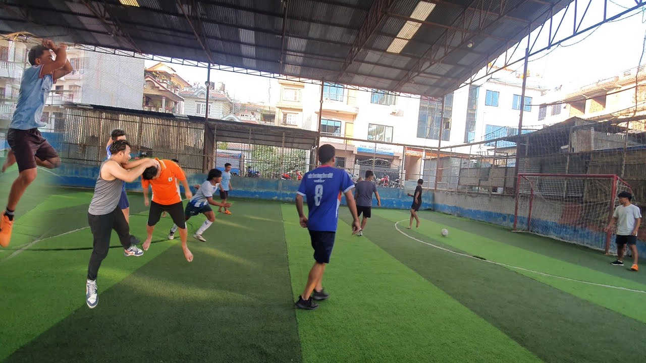 Dangerous Futsal Game 😯😯 || फुट्सल || Bishal futsal - YouTube