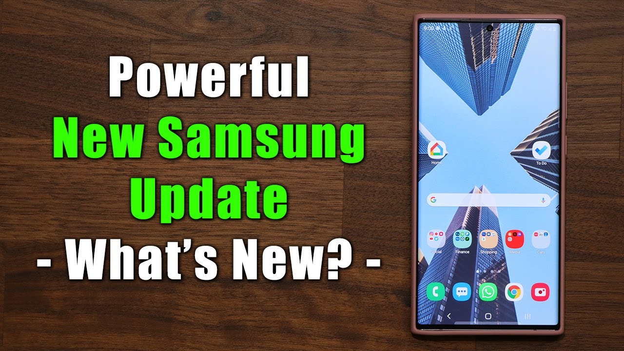 Powerful New Software Update for Galaxy Note 20 Ultra and S20 Ultra ...
