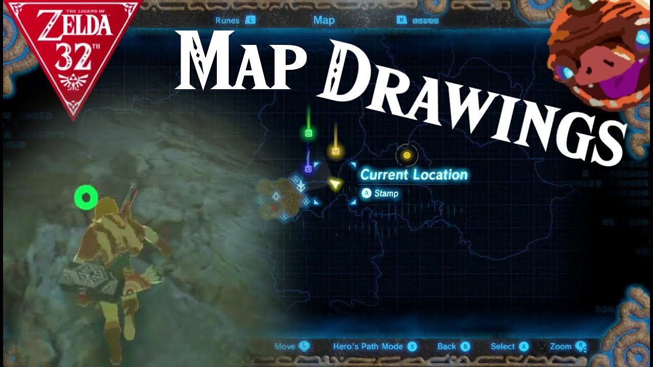 Hero's Path Drawings | Zelda 32nd Anniversary Celebration | Annoying ...