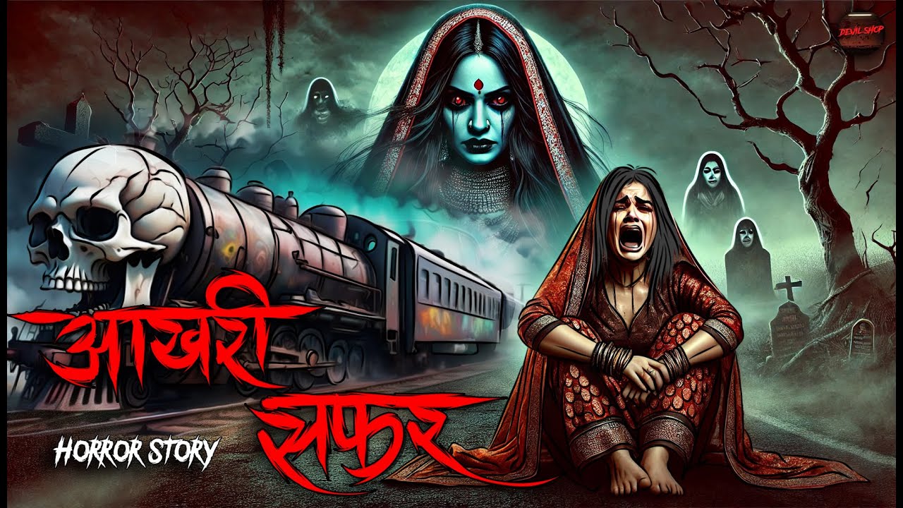 Aakhari Safar | सच्ची कहानी | Bhoot | Horror story | Devil Shop | Horror Cartoon | Animated ...