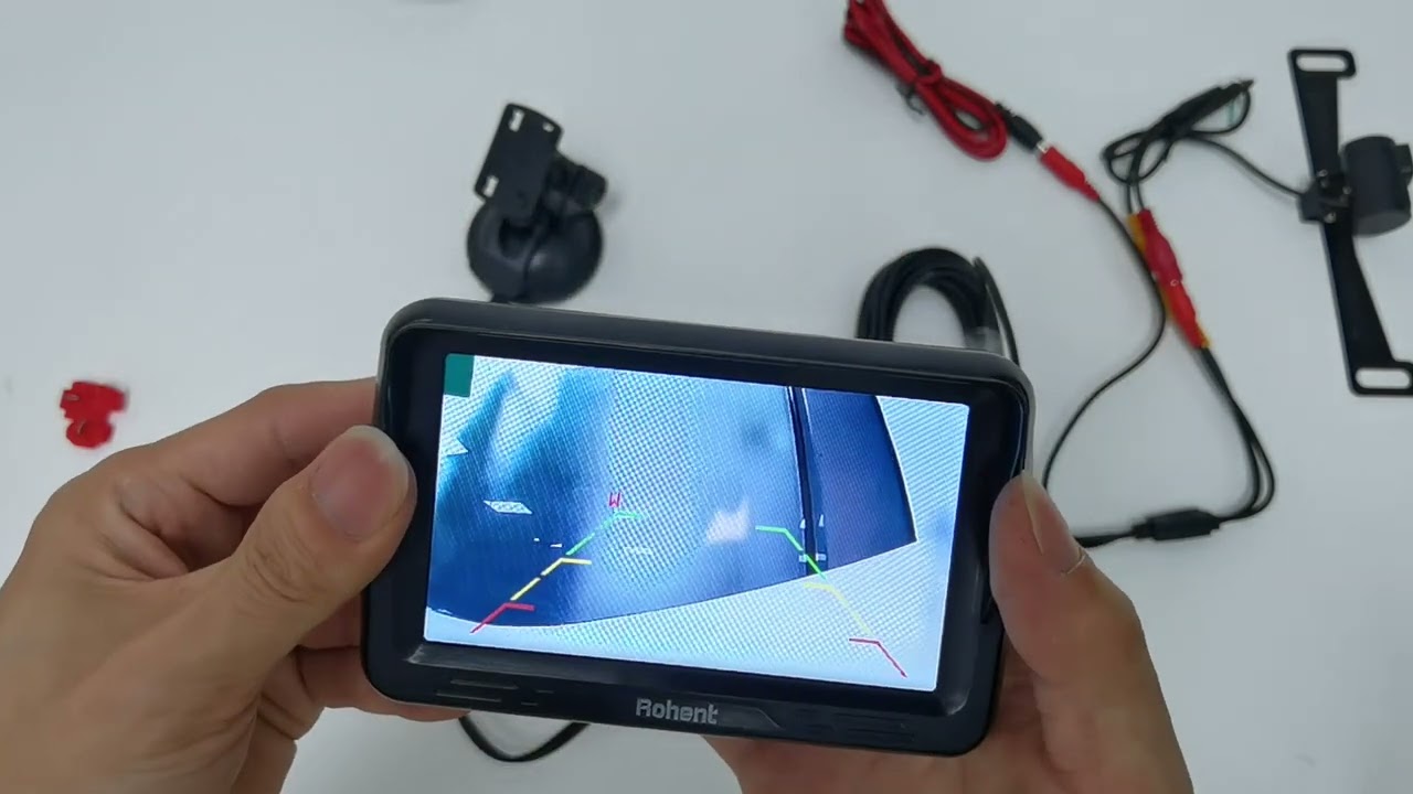 Rohent R1 Rear View Backup camera with monitor system for your Cars ...
