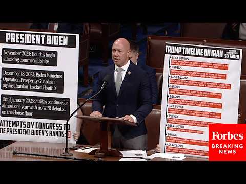 'Joe Biden Was Engaged Against Iran': Brian Mast Decries Dems' Iran War Powers Resolution