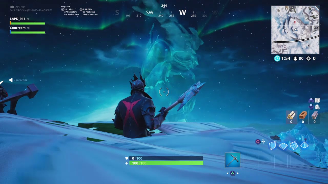 Fortnite Ice King Storm Event - YouTube