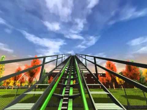 RCT3- The School Coaster - YouTube