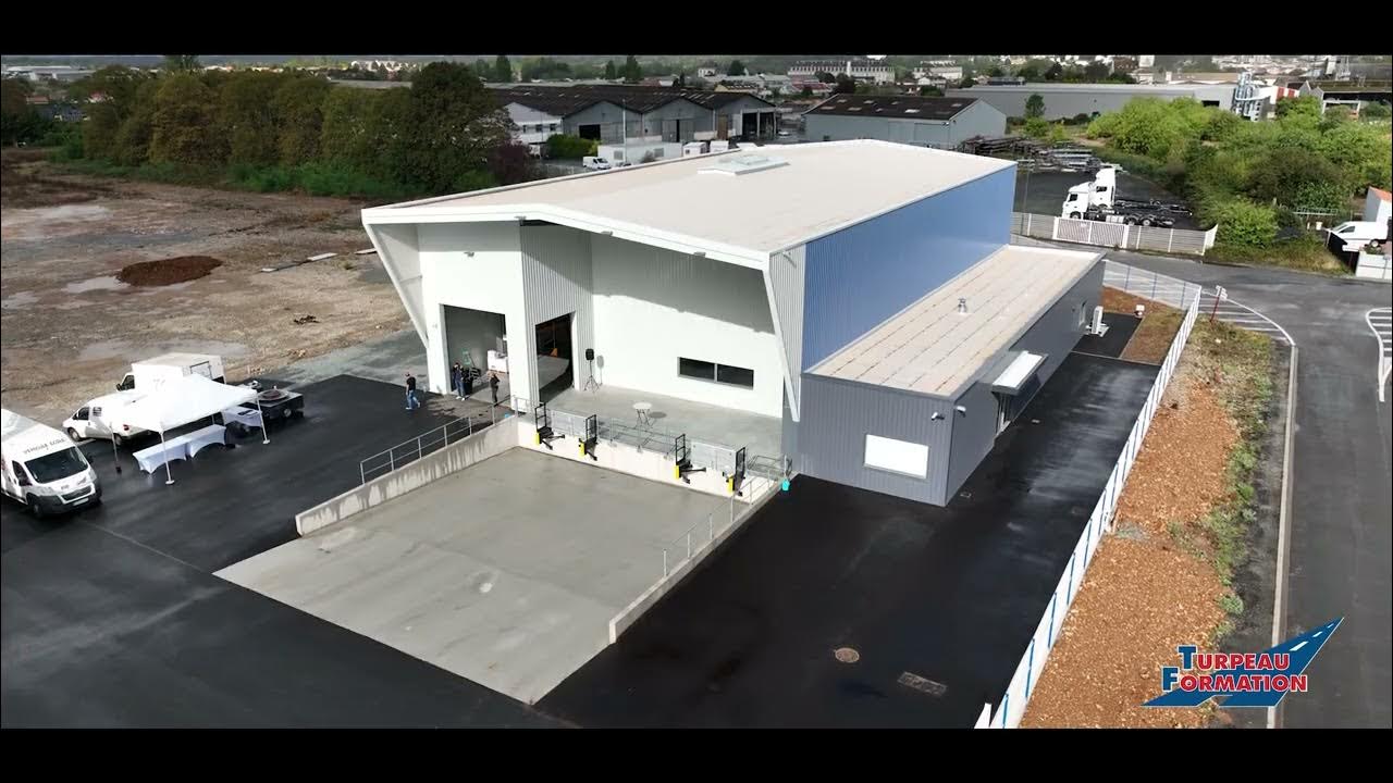 Inauguration du centre de formation Turpeau Formation - Fontenay-le-Comte 2022 - YouTube
