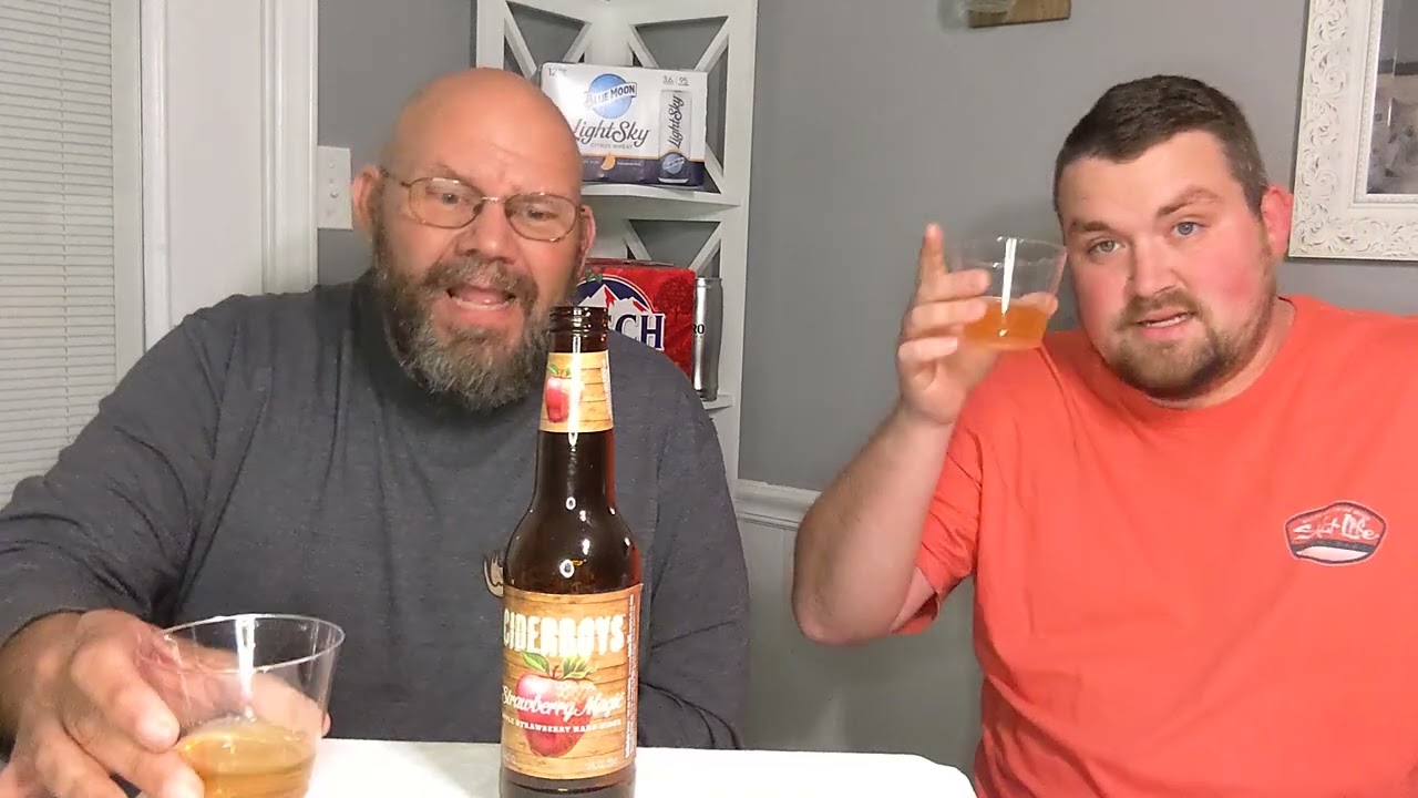 Ciderboys Strawberry Magic Hard Cider... Review - YouTube