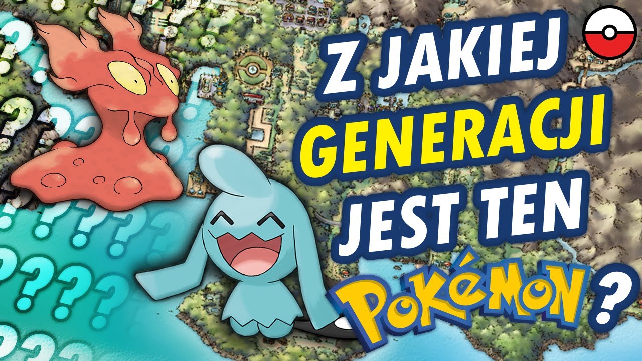 Z jakiej generacji są te Pokemony? - YouTube