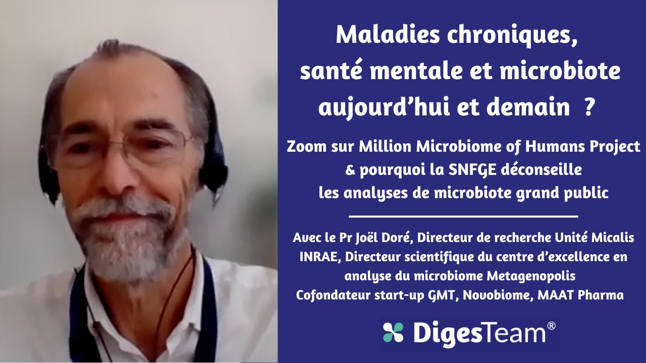 Maladies chroniques, santé mentale, microbiote... Aujourd'hui et demain ...