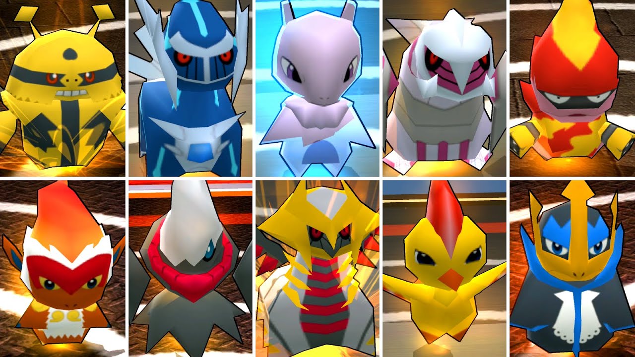 Pokémon Rumble HD - All Bosses & Battle Royales - YouTube