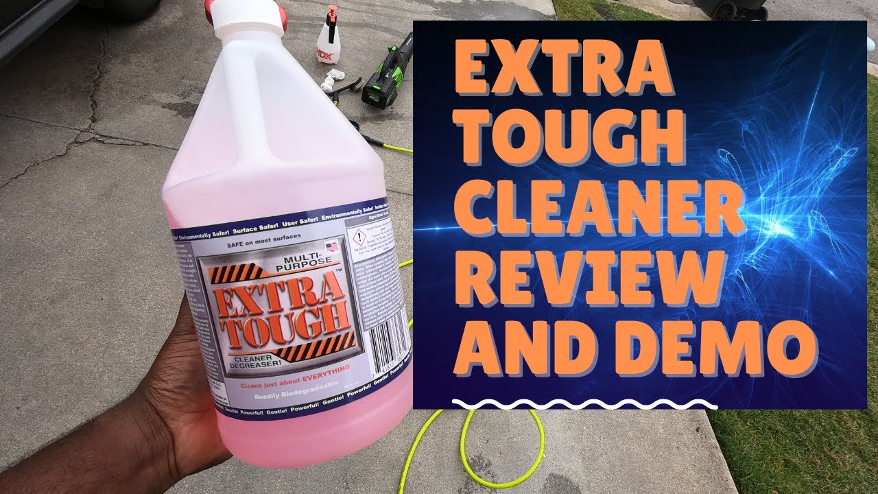 Extra Tough Multi-Purpose Cleaner Degreaser Review and Demo - YouTube