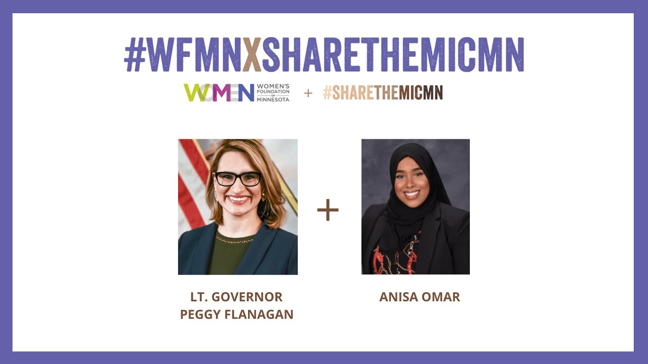 LT. Governor Peggy Flanagan + Anisa Omar - YouTube