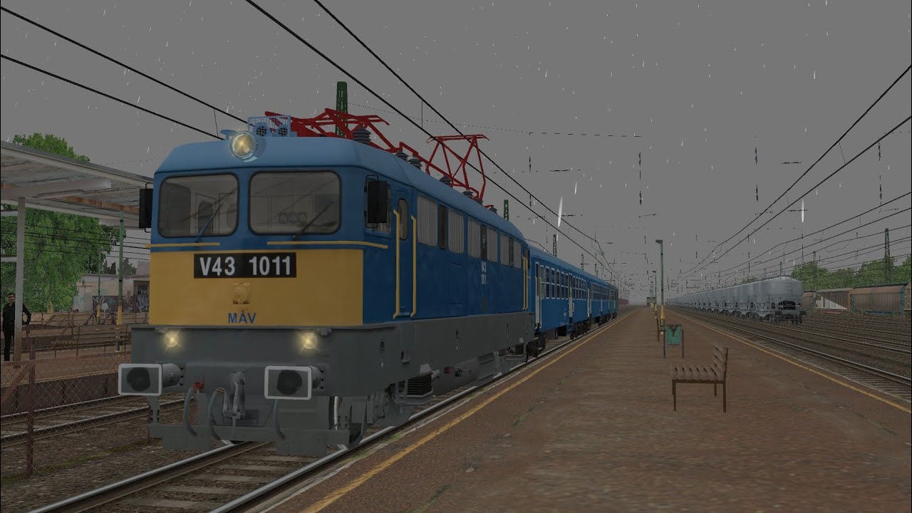 LET'S PLAY TRAIN SIMULATOR - MSTS | V43 1011 | 5542 - 5515 Füzesabony ...