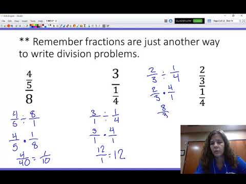 Math Grade 7 - 7.RP.1 - Complex Fractions - YouTube