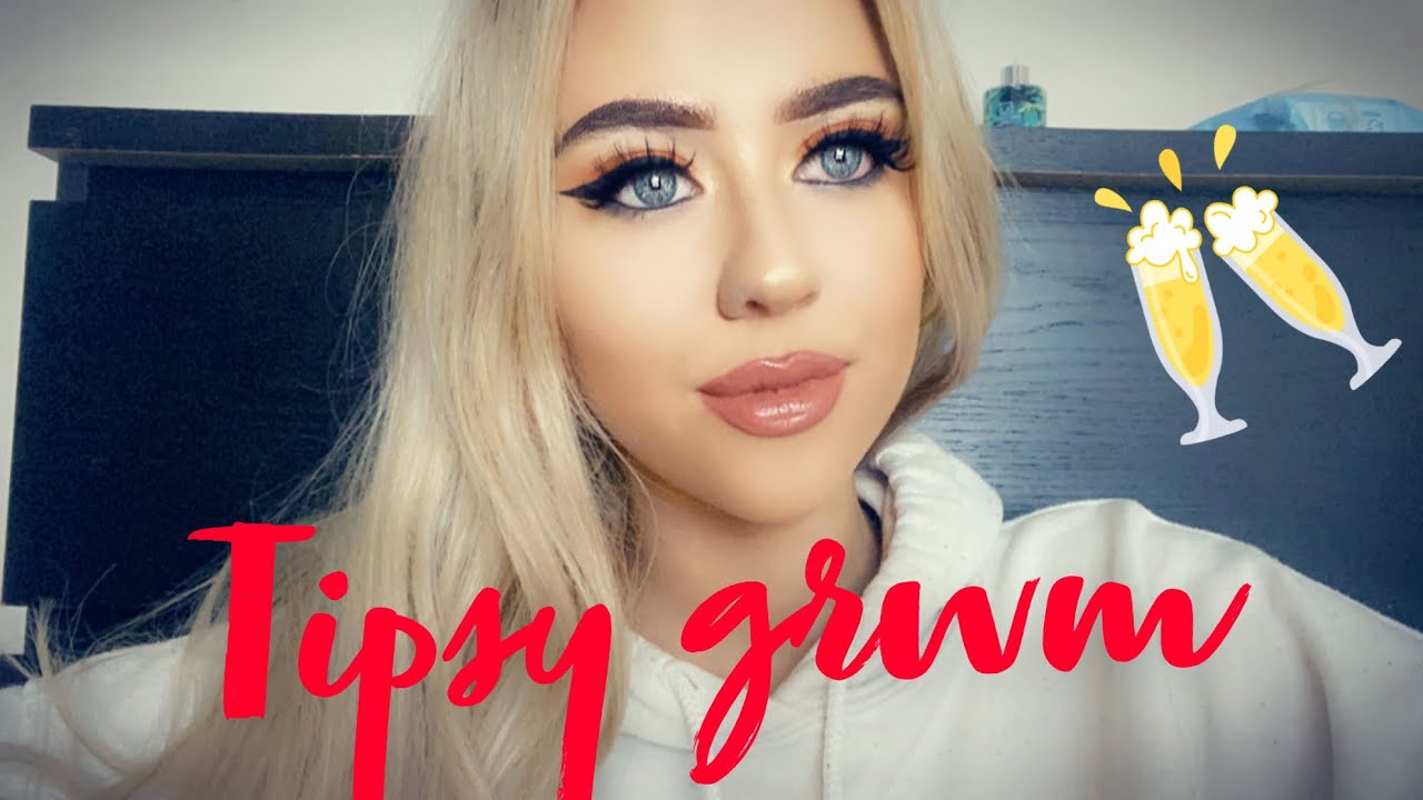 TIPSY GET READY WITH ME!! DRUNK STORYTIME!! - YouTube