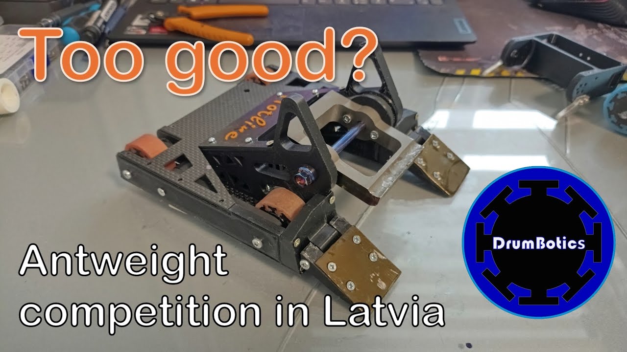 Hotline beats everyone! Antweight competition at Latvia. - YouTube