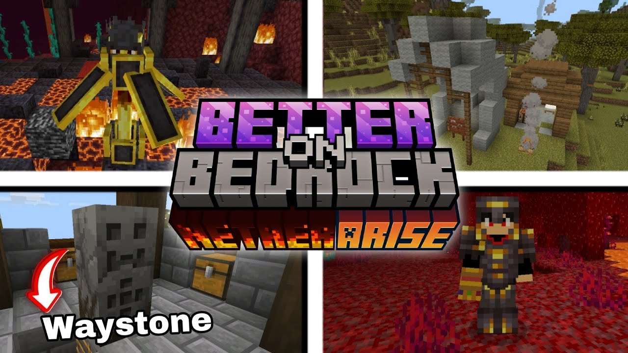 🔥Better On Bedrock - Novo Addon Incrível de aventura para o Minecraft ...