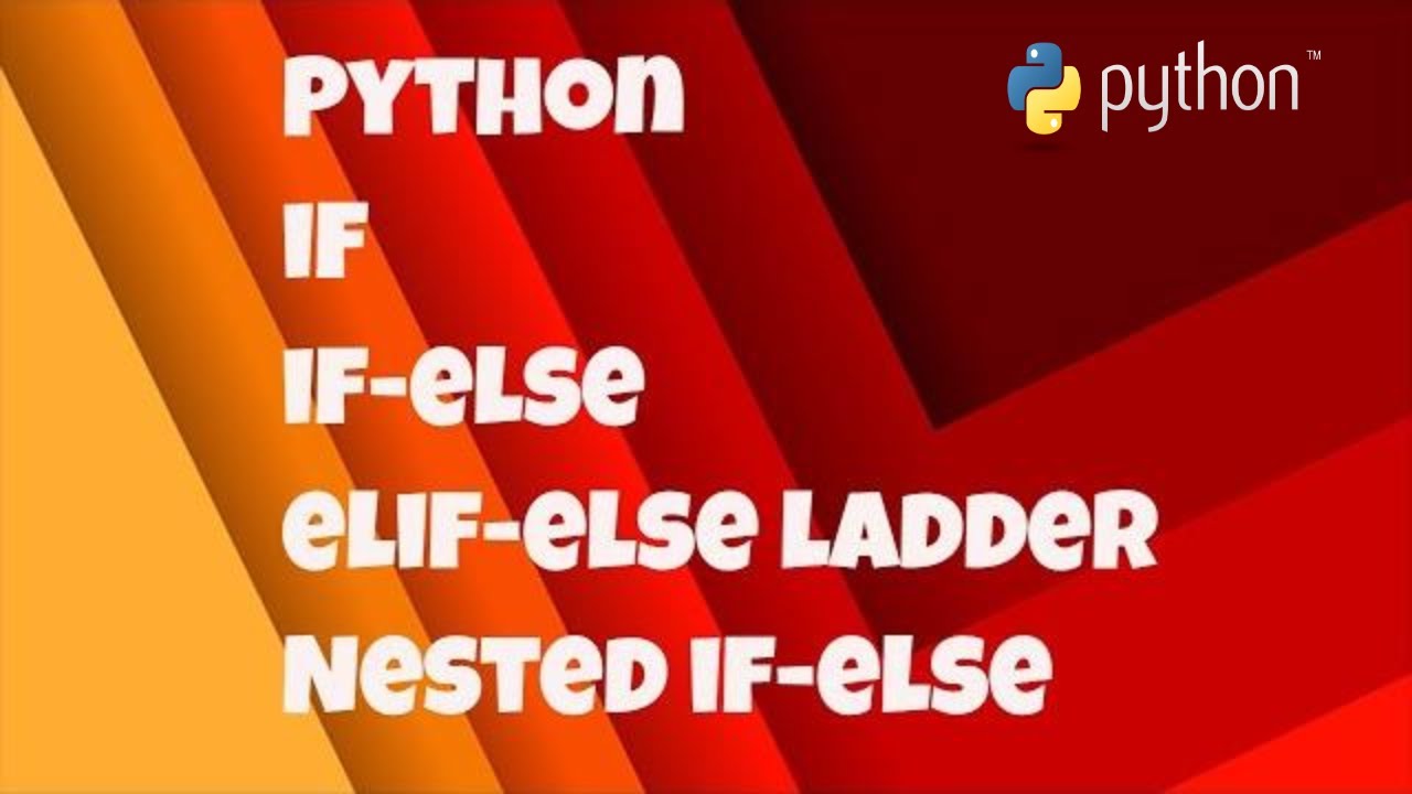#9 Getting Start With Python | Decision Control Structures in python ...