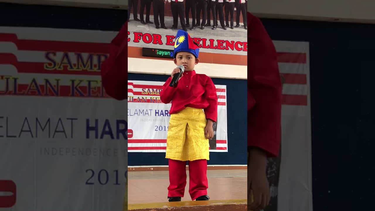 Sajak Aku anak merdeka. Deklamasi sajak merdeka Pra Sekolah tahun 2019 ...