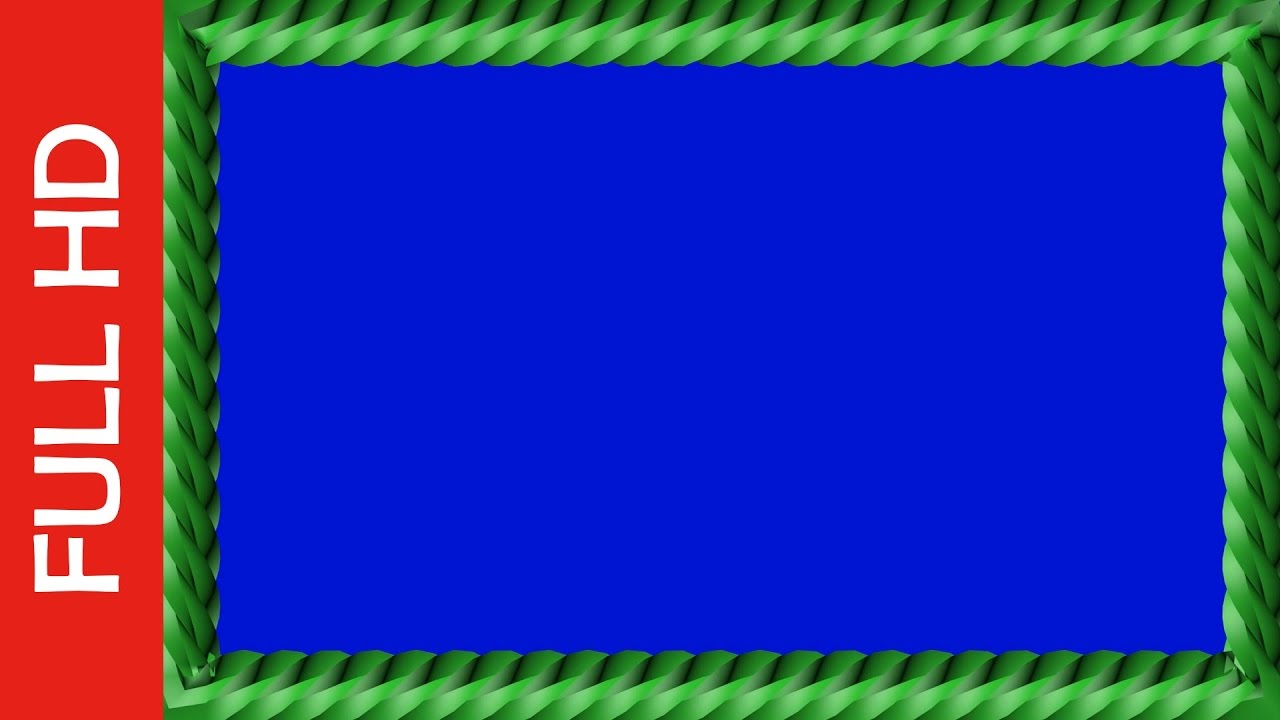 Wedding Frame Video Effect-Blue Screen - YouTube