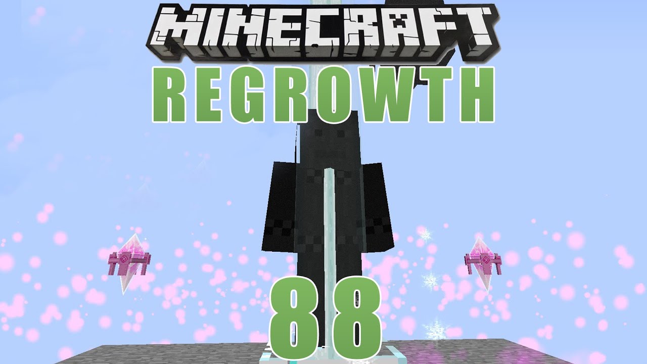Minecraft Regrowth - #88 - Gaia Guardian Fight!! - YouTube