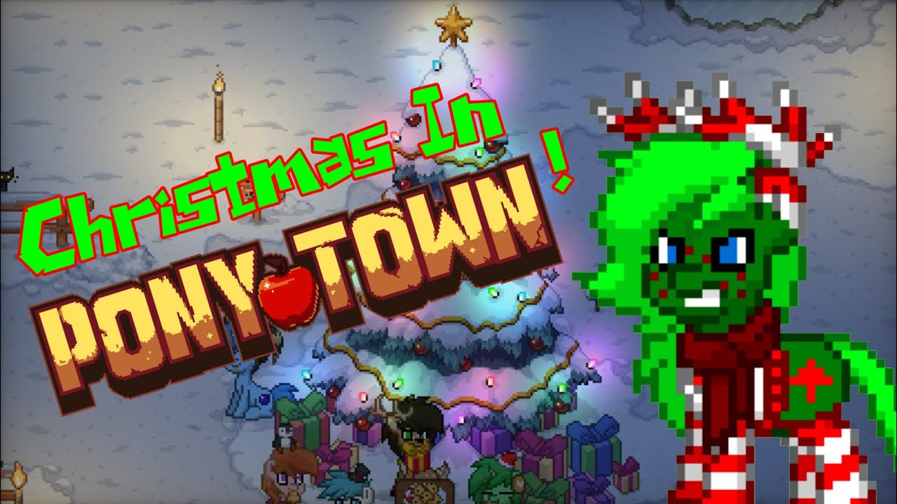 Christmas Is Here! (Pony Town Update) - YouTube