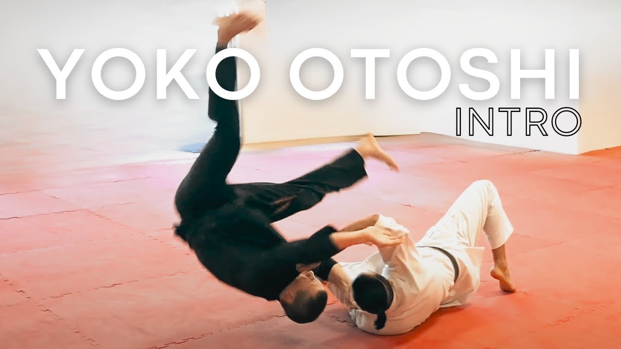 YOKO OTOSHI • Side Drop || Formal Method • JUKIDO JUJITSU (jiu-jitsu ...