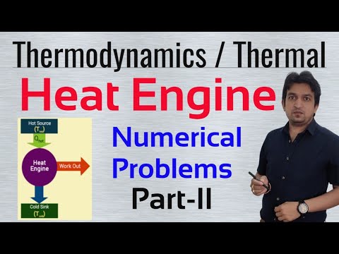 carnot heat engine numerical || heat engine numerical || heat engine ...