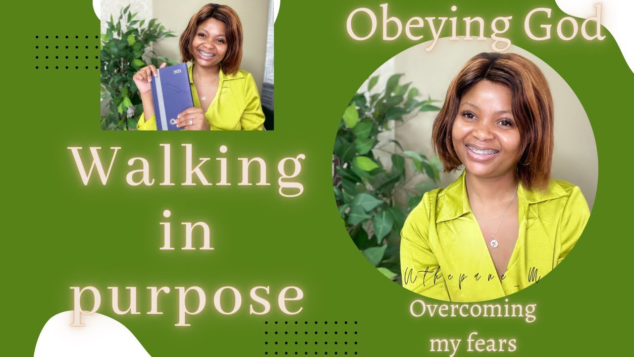 Walk in His purpose | Obeying God | Living a righteous life ...