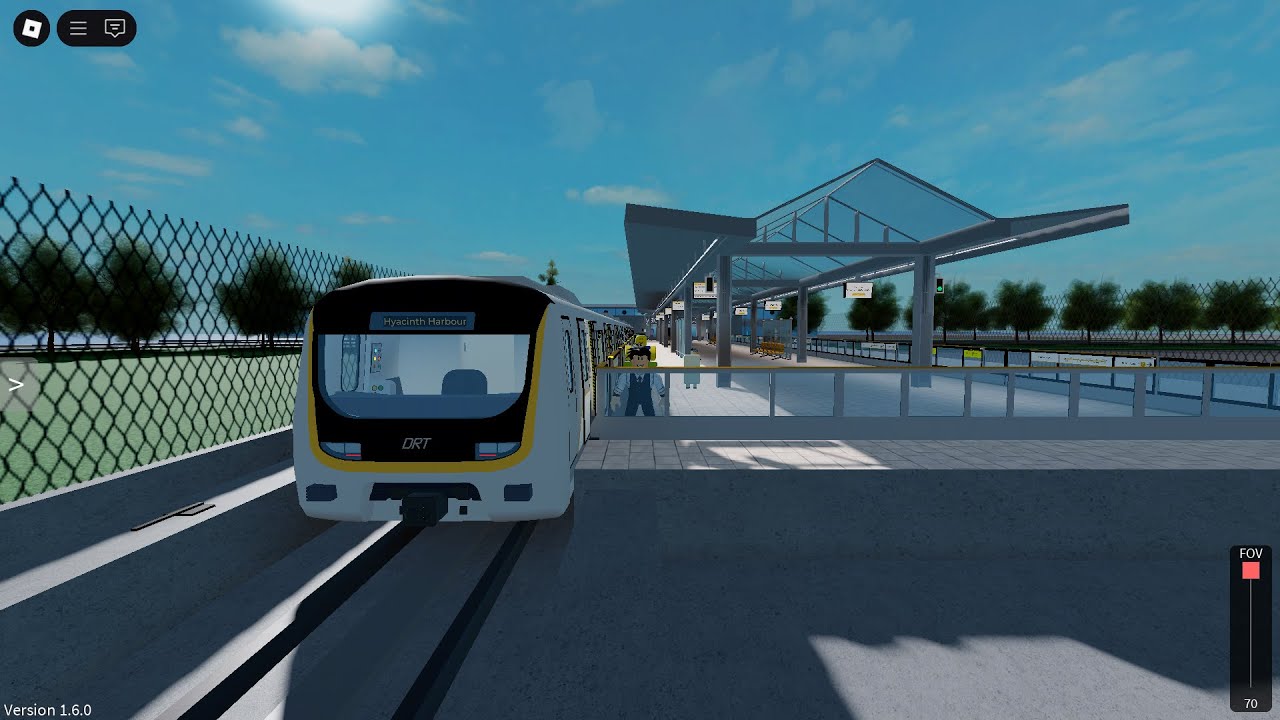 [3週年鉅獻？非也。] Roblox Delta Line Project 海港線 Harbour Line 風信子碼頭 → 中環西 （縮時 ...